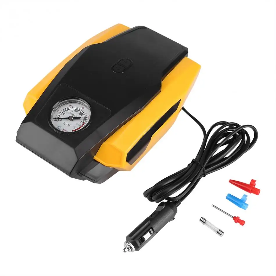 12V 150 PSI Portable Tire Inflator Pump Digital Electric Emergency Air ...