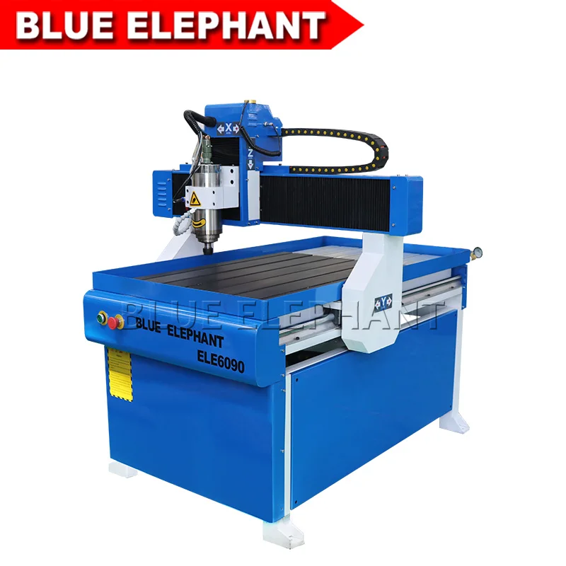 High quality cnc router kit aluminum parts 6090 CNC frame with stepper ...