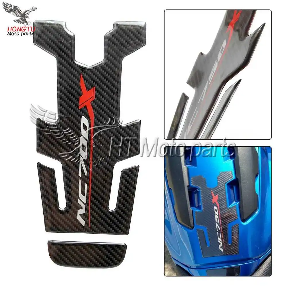 Motocicleta Óleo Combustível Gás De Fibra De Carbono Tanque Pad Tankpad ...