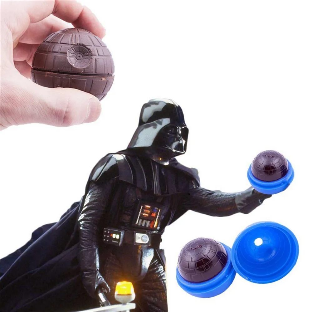 Round Cocktails Ball Star Wars Death Star Silicone Mold Ice Cube Tray ...