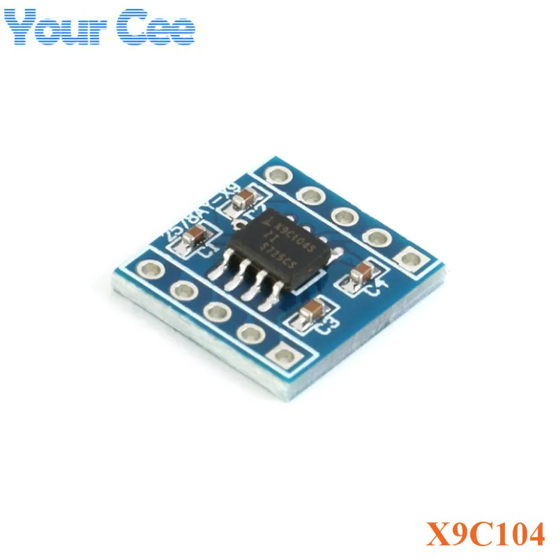 【KAMDSS015】X9C104 Digital Potentiometer Module For Arduino Board Module Programmable Resistor to ...