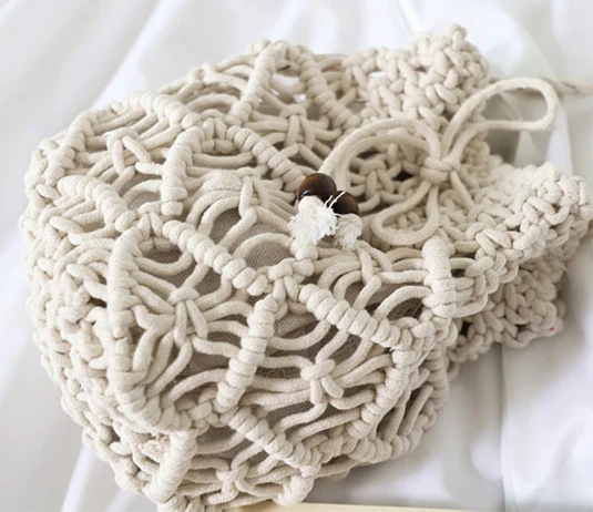 Macrame Hand Bag | Macrame-design.com