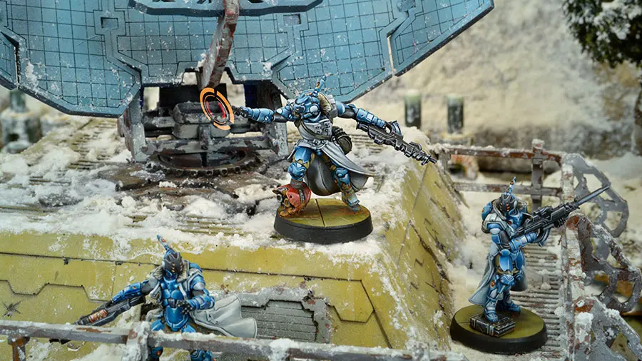 [Loong Way Miniatures] Corvus Belli Infinity 0564 SVALARHEIMA NISSES 32 ...