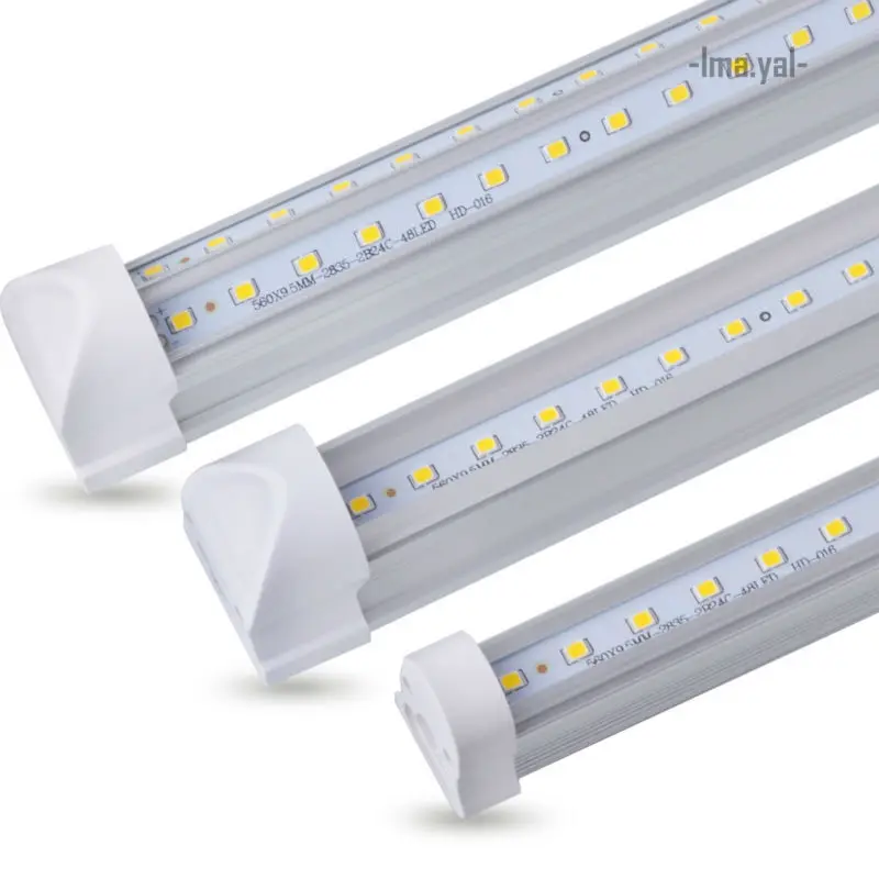 LED T8 T5 integrated tube 10W 20w 110v 220v 60cm 85 265v 2835 Led Bulb ...
