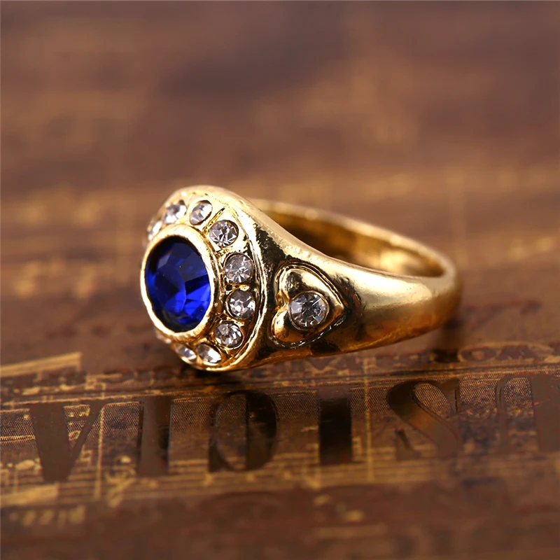 J Store Dota 2 Rings Dota 2 Blue Crystal With Rhinestone Zinc Alloy ...