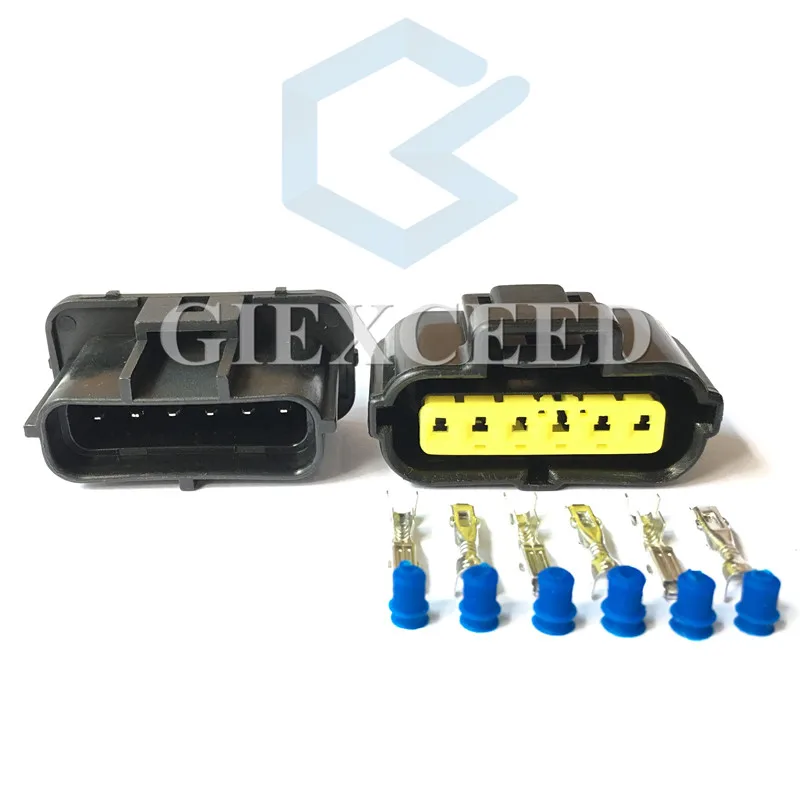 2-Sets-6-Pin-184060-1-Accelerator-Pedal-Connector-Auto-Gasoline-Pump ...
