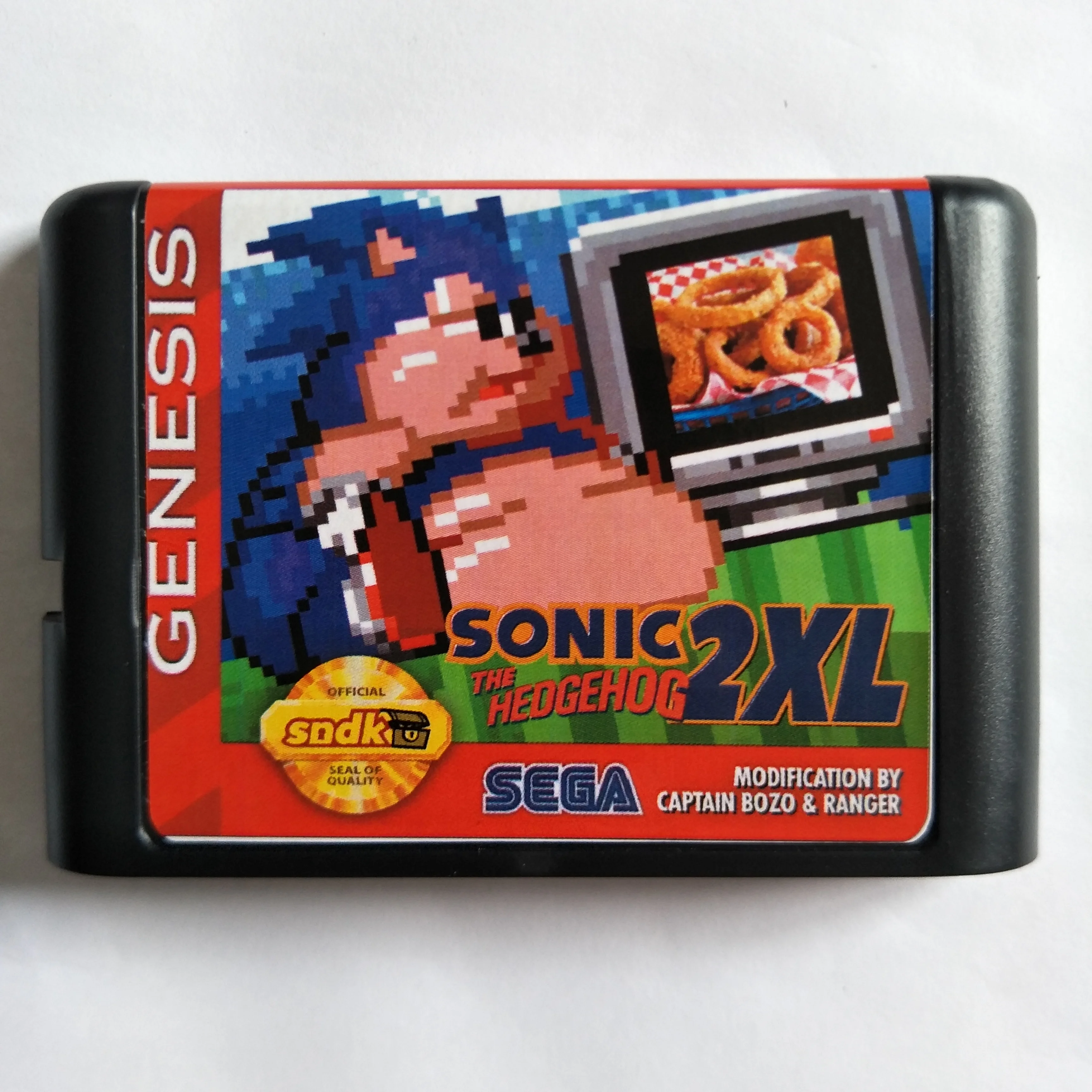 Soniced 2xl 16 bit md cartão de jogo para sega mega drive & genesis ...