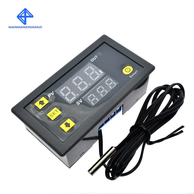 Timing Delay Timer Relay Module Digital LED Dual Display Cycle 0 999 ...