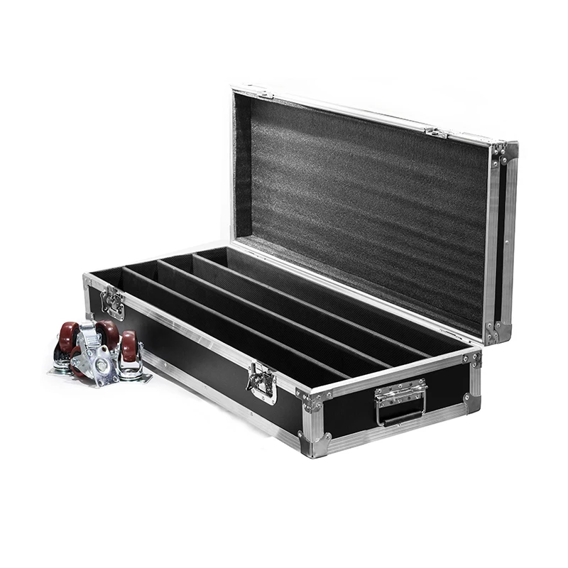 Flight case 4pic LED Beam 8x12W RGBW Lighting or LED Bar 4x12W+4x12W ...