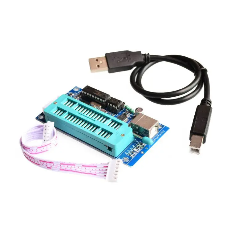 【simple Robot】pic K150 Icsp Programmer Usb Automatic Programming Develop Microcontroller + Usb ...