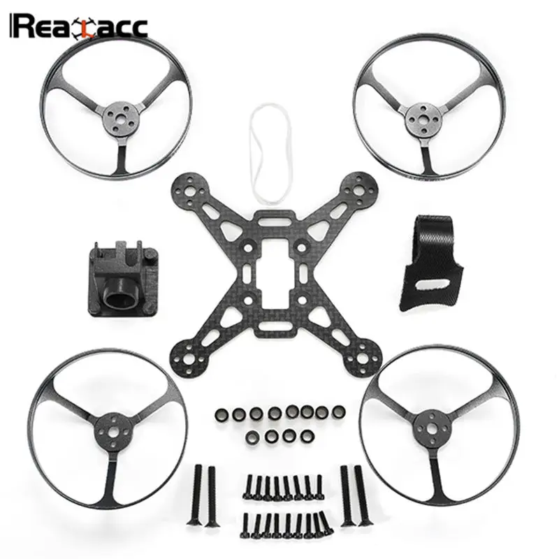 Original Realacc 110mm 3k Carbon Fiber Frame Kit 2mm Bottom Plate 7075 ...