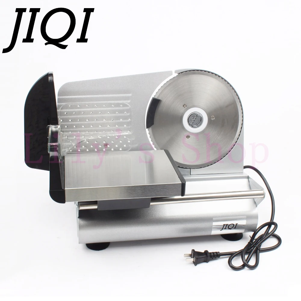 JIQI electric meat slicer mutton roll frozen beef cutter lamb Vegetable ...