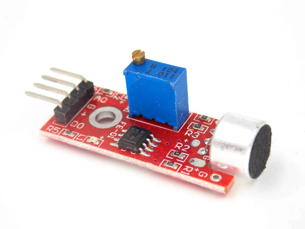 Microphone Sensor AVR PIC High Sensitivity Sound Detection Module For ...