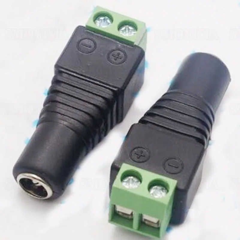 DC Female Plug Power Adapter 12V 2.5 Free Welding Camera Power ...