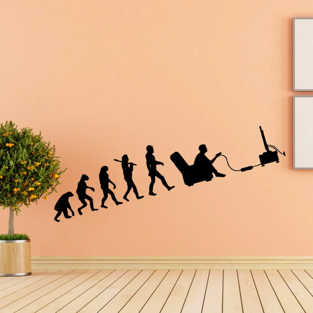 History of human evolution vinyl decals wall stickers home decor living ...