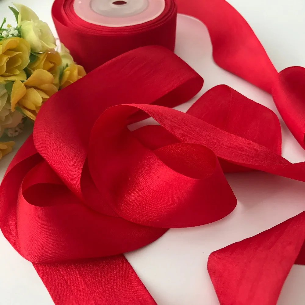32mm mulberry silk ribbon,100% pure silk ribbon for embroidery and ...