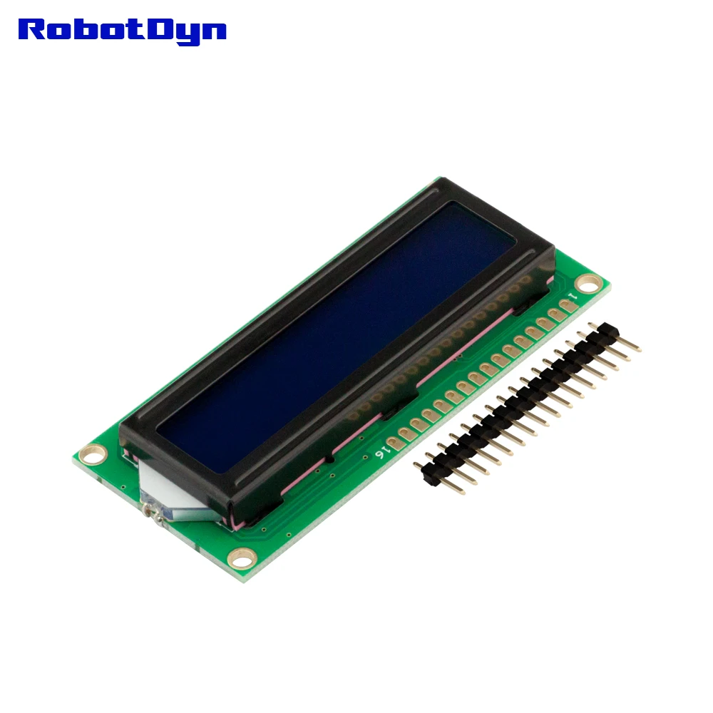 Lcd Display 1602 Blue Symbols 2 Rows 16 Columns 16x2 In Integrated Circuits From Electronic