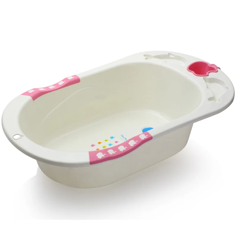 Bacia de banho de bebê bebês banheira doméstica desenho animado ...