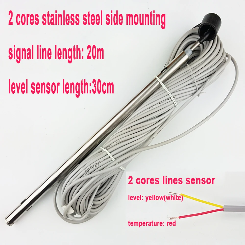 solar-water-heater-water-level-sensor-30cm-2-cores-stainless-steel-side ...