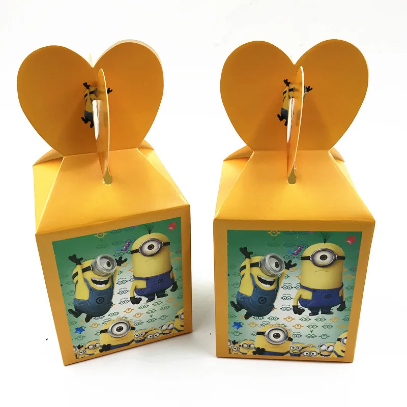 12pcs Minions printed candy boxes birthday party decoration Minions ...
