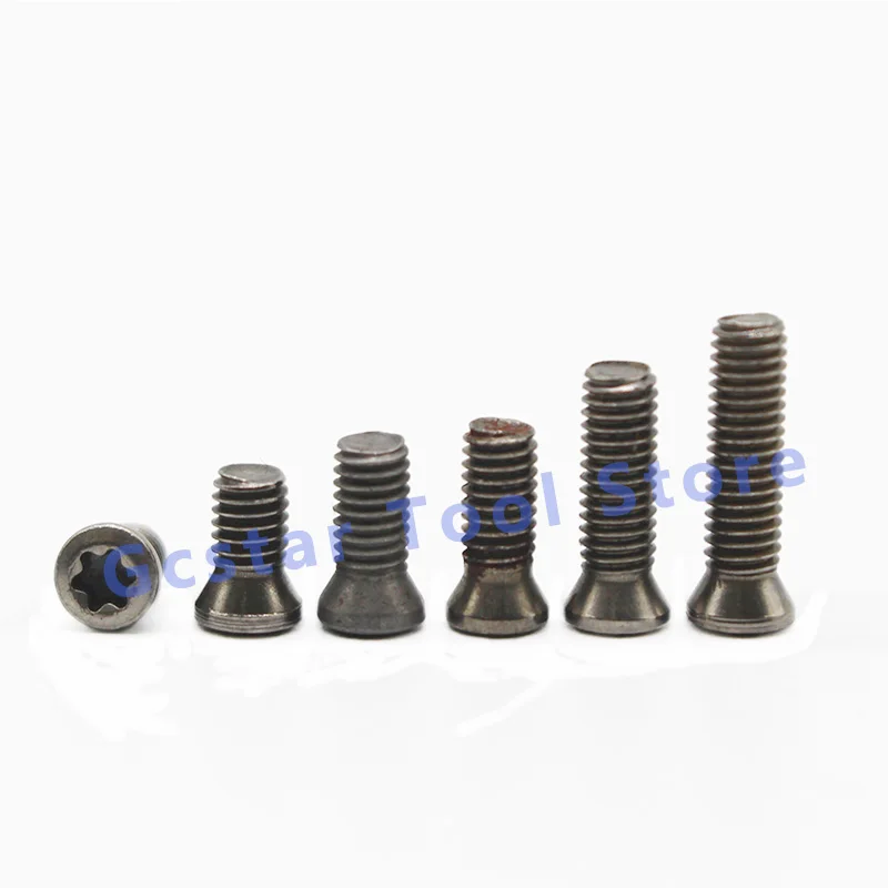 50pcs Silver M2.0 M2.2 M2.5 M3.0 M4.0 M5 Trox Screws Fix Lathe Milling ...