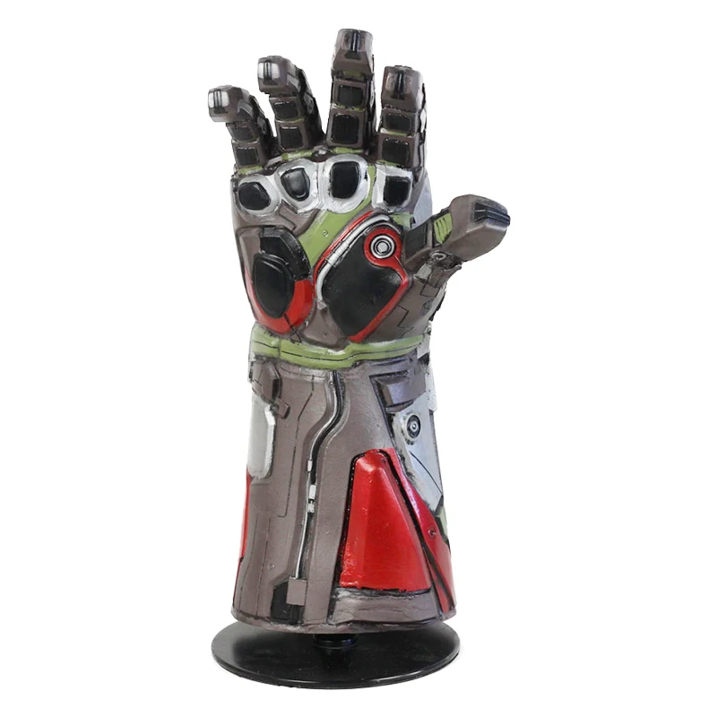Marvel Avengers 4 Endgame Iron Man Infinity Gauntlet Cosplay Arm Latex ...