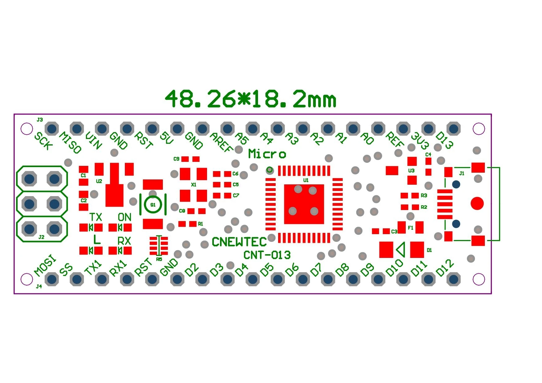 Newbie requires help deciphering the pin-out of a CNT-013 Pro-micro ...