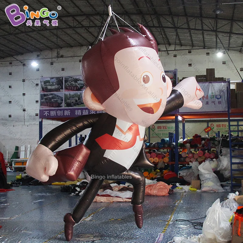 Personalized 3.5m high hanging inflatable character balloons / 11.5 ...