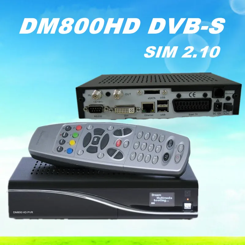 2 pcs DM800HD PRO DM800 HD PVR com SIM2.10 Bootloader #84 ALPS M (801 A ...