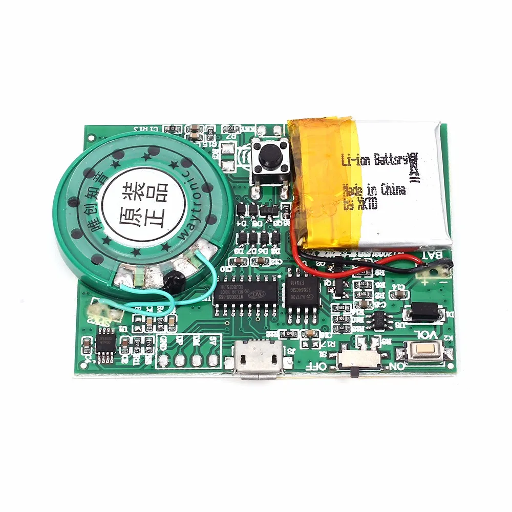 Chip Programmer DIY Voice Sound Recorder Board Photosensitive Audio ...