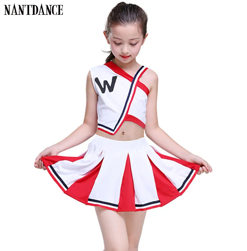 Girl-Cheerleader-Uniforms-Children-Cheer-Team-Suits-Girls-Cheerleading ...