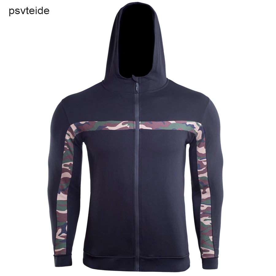 psvtide Sport Sweater Men Hoodies Fitness Outerwear Bodybuilding ...