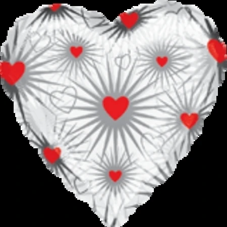 5 unids anagrama 18 pulgadas forma del corazón globos corazón ráfagas ...