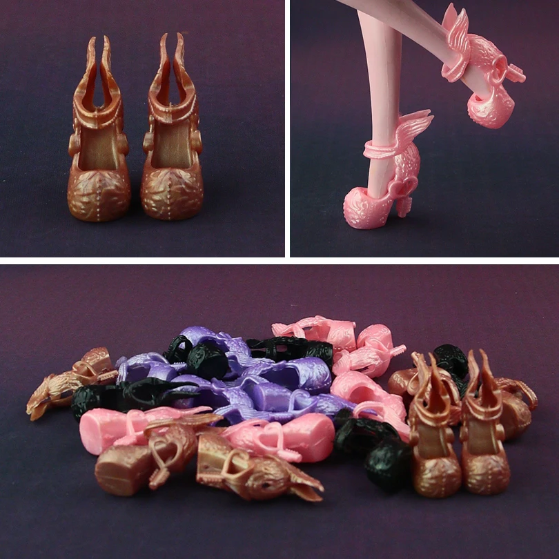 Monster High Doll Shoes 5 Pair | Monster High Shoes Doll Lot | Doll ...