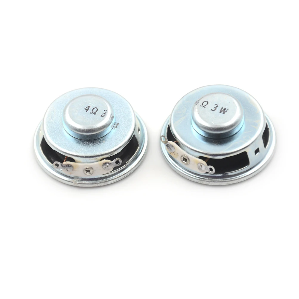 2PCS/Lot Diameter 4CM Speaker Horn 3W 4R Mini Amplifier Rubber Gasket Loudspeaker Trumpet ...