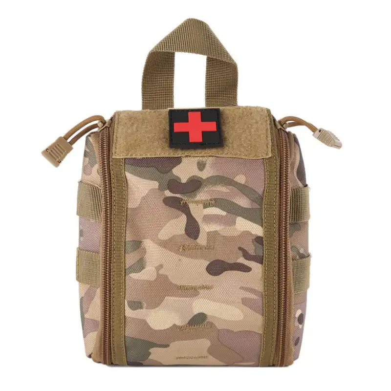 Outdoor First Aid Kit Army Camouflage Hiking Climbing Medical Package ...