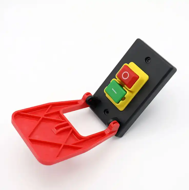 220V 240V 16A 5E4 Table Saws Electromagnetic Pushbutton Switch Paddle ...