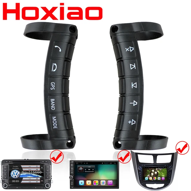 Universal Car DVD GPS Player Wireless Remote Controller， Steering Wheel Remote Control Button ...