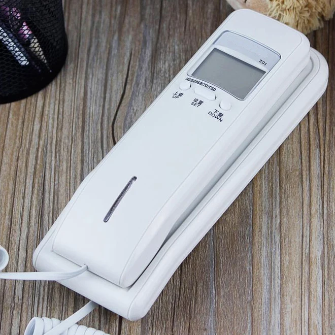 Wall-Mounted-mini-fixed-Telephone-Corded-Phone-small-Landline-Antique ...