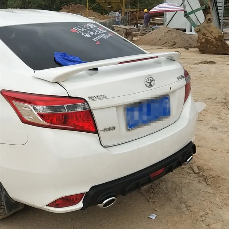 For Toyota Vios Rear Bumper Diffuser Protector For Toyota Vios Yaris ...