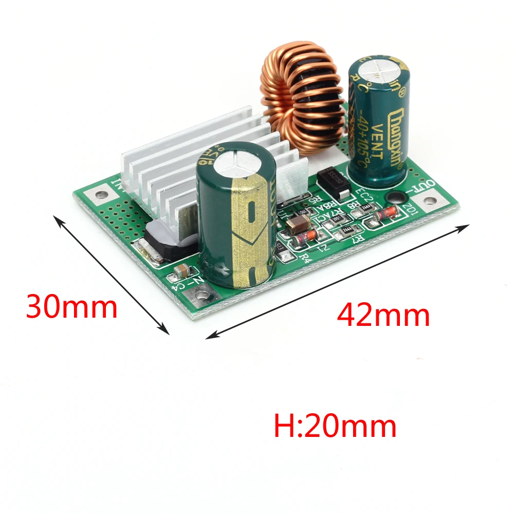 DC Step Down Module 9V 12V 24V 36V 48V 72V 84V 120V to 5V 3A Power ...