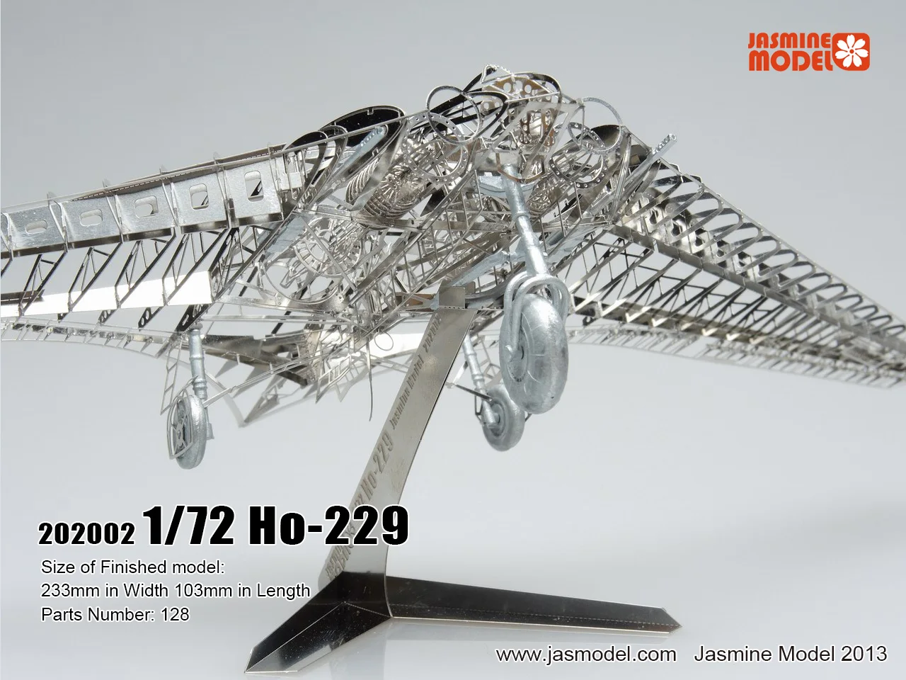 JasmineModel 1/72 Imperial aircraft Horton, Germany Gotha Go Ho 229 3D ...