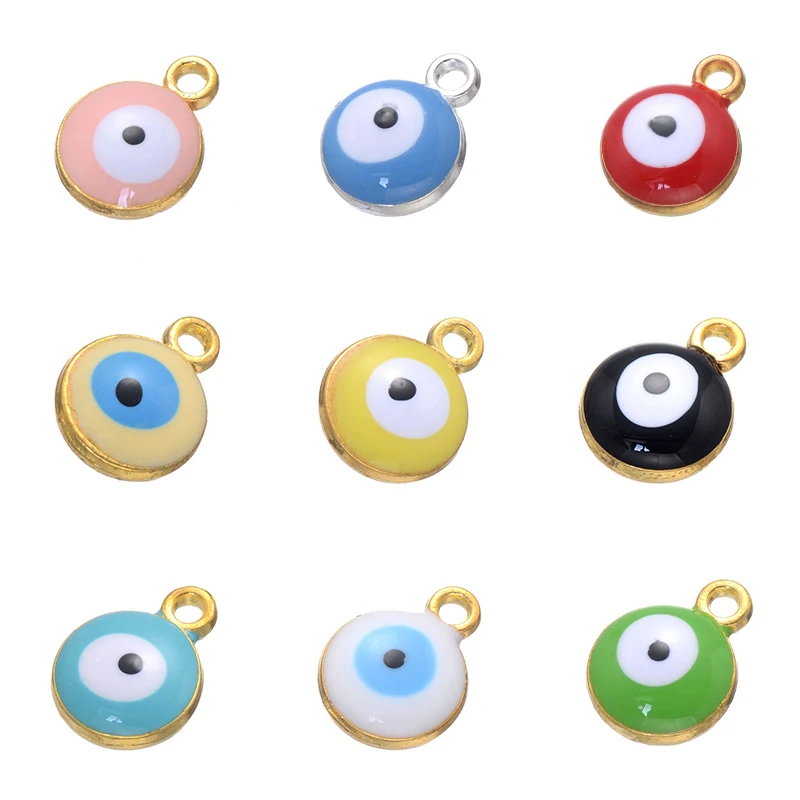 Jewelry Making Components | Greek Eye Pendants | Evil Eye Pendant ...