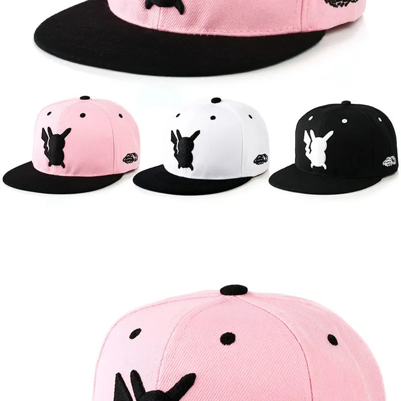 Pokemon Go Pikachu Cartoon Baseball Cap - KawaiiMerch.com