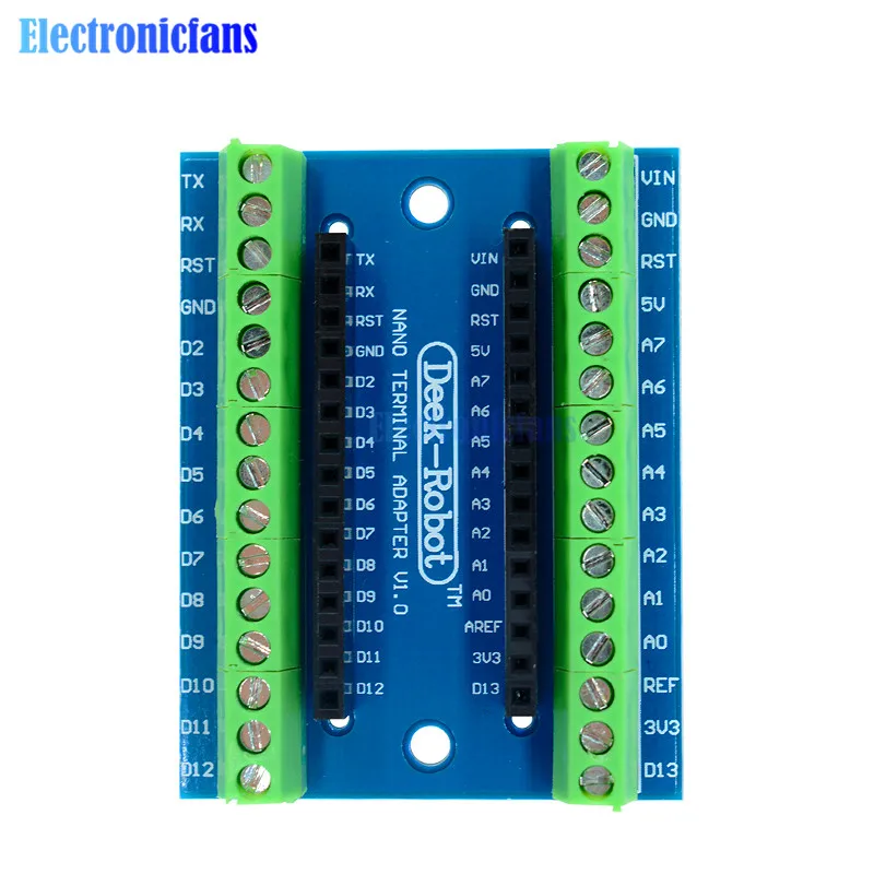 1Pcs-Standard-Terminal-Adapter-Board-for-Arduino-Nano-V3-0-AVR ...