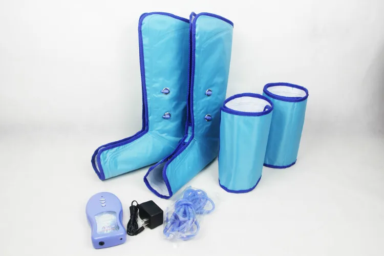 Air Pressure Foot Leg Massager Sleeve Wraps Massaging Machine Release ...