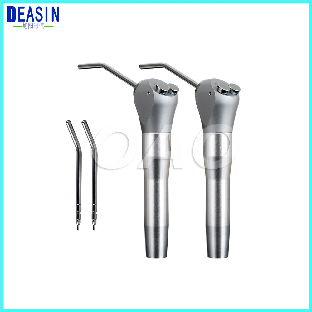 Jeringa Triple de 3 vías, pieza de mano para dentista Dental, aire y agua, 2 boquillas, 5 piezas ...