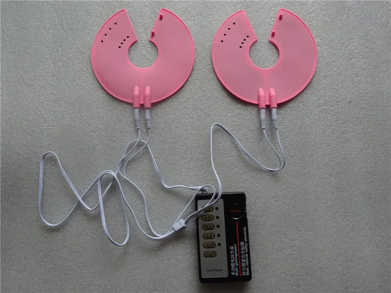 Breasts Massage Stimulator for Women Electro Shock Boobs Cover Medical ...