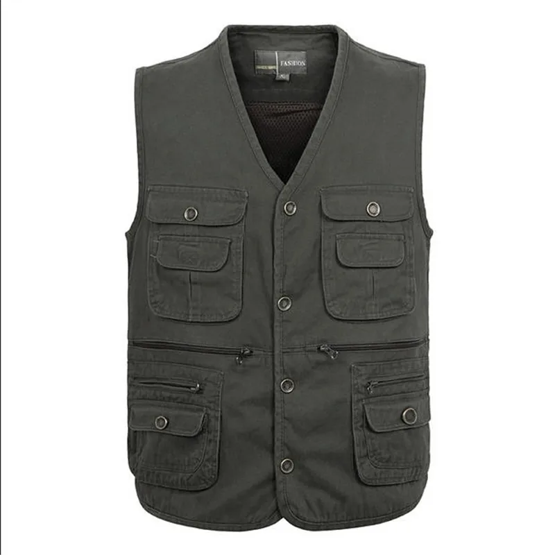 Aliexpress.com : Buy 2019 New Men's Multi Pocket Work Vest Shooting ...