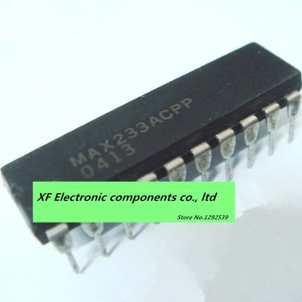 1 개/몫 MAX233ACPP IC 2DVR/2RCVR RS232 5V 20 DIP 233 MAX233 MAX233A|ic 2 ...